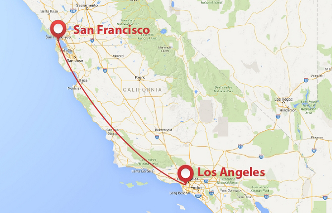 Private Plane Charter Between Los Angeles And San Francisco PrivateFly